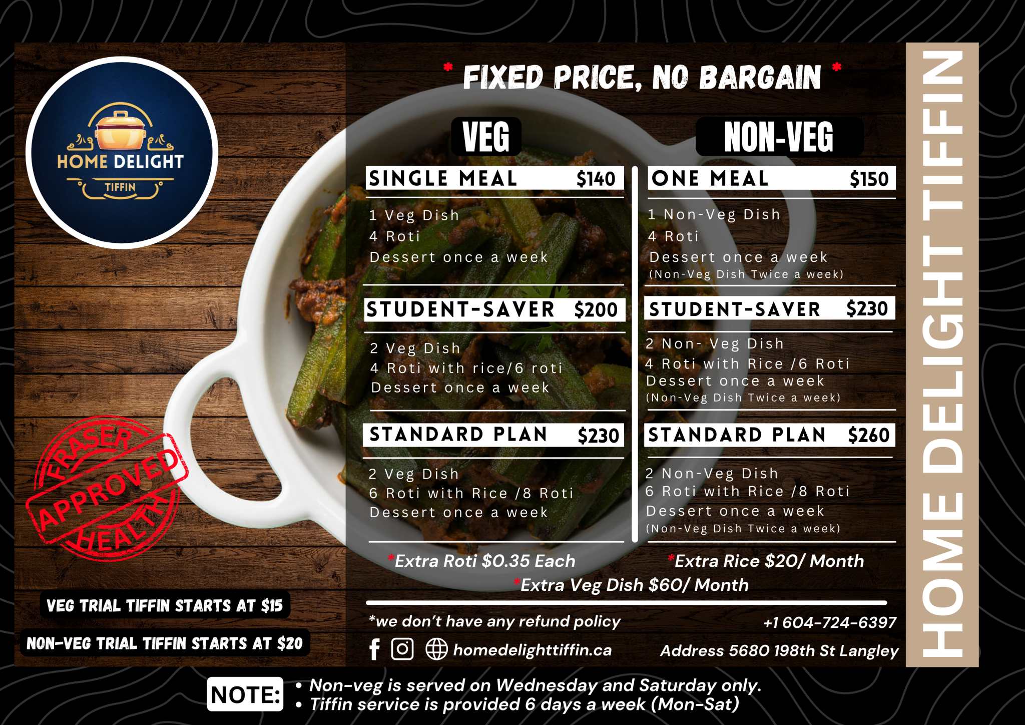 Tiffin – Home Delight Tiffin Service